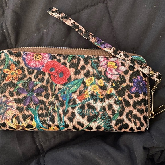 Bags | Leopard Print Wallet | Poshmark